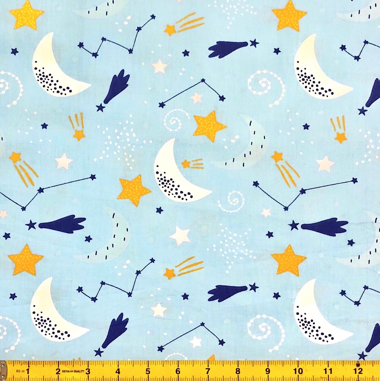 Kain Comb Cotton Corak Bintang (Bidang 60 inci) | Lazada