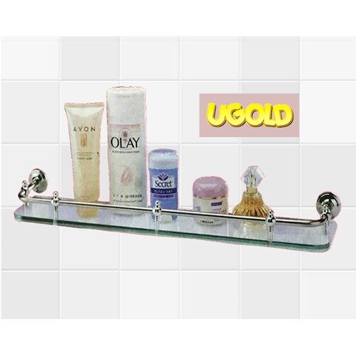 50cm Glass Shelf Shampoo Rack | Lazada