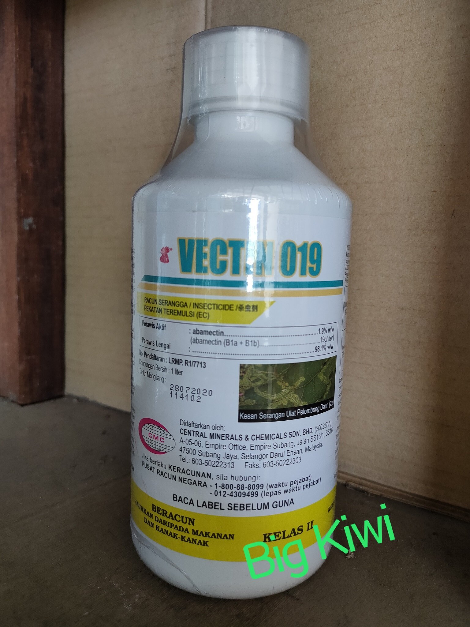 Vectin 019 - Racun Serangga 1L - Abamectin 1.9% | Lazada