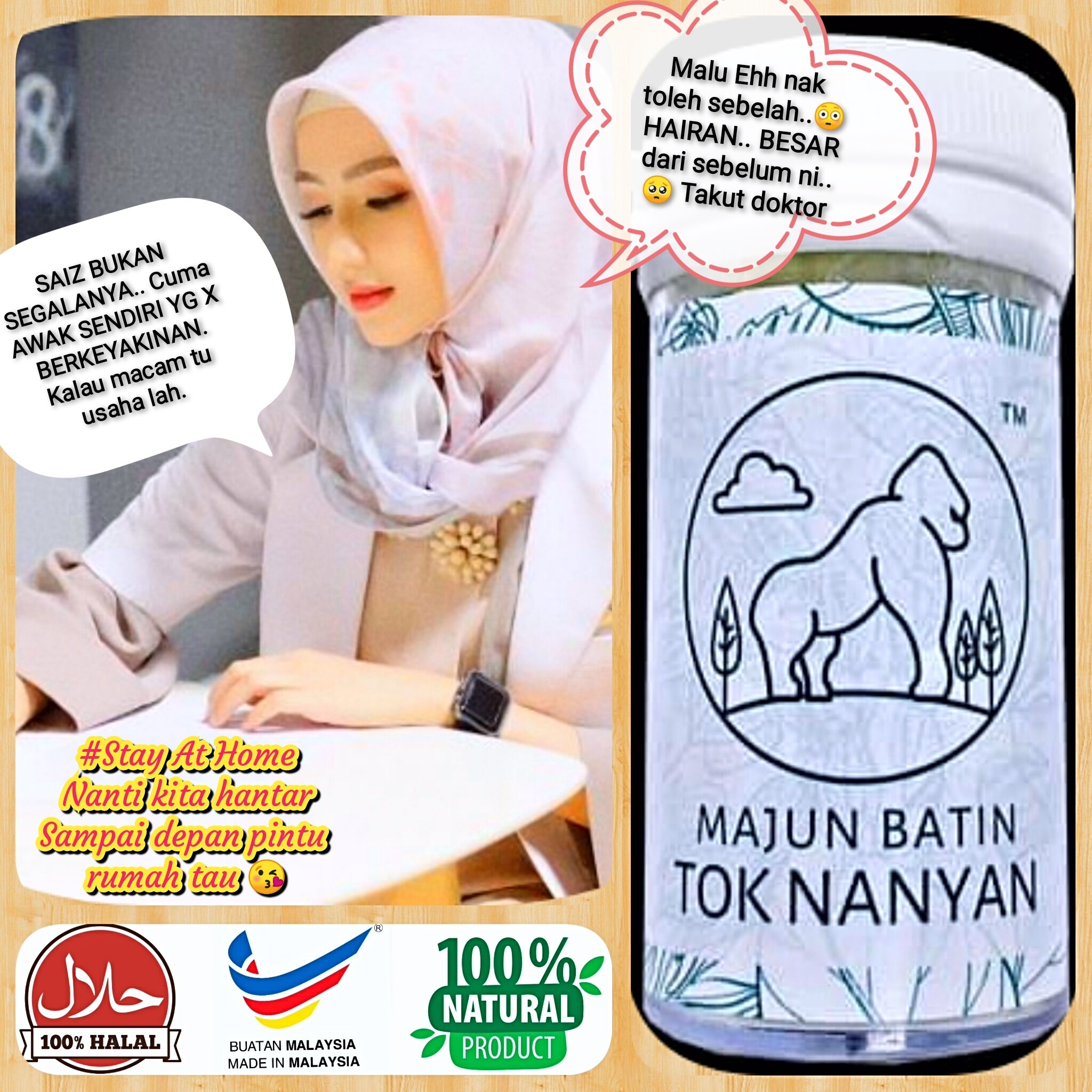 🔥 Majun Tok Nanyan (Saiz bukan Masalah BESAR pun tapi anda sendiri tak ...