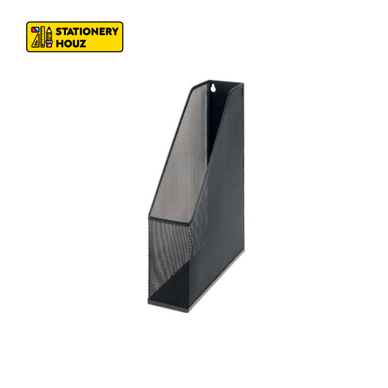 Stationery Houz DG3002 L-Shape Wire Mesh Magazine File Holder / BLACK ...
