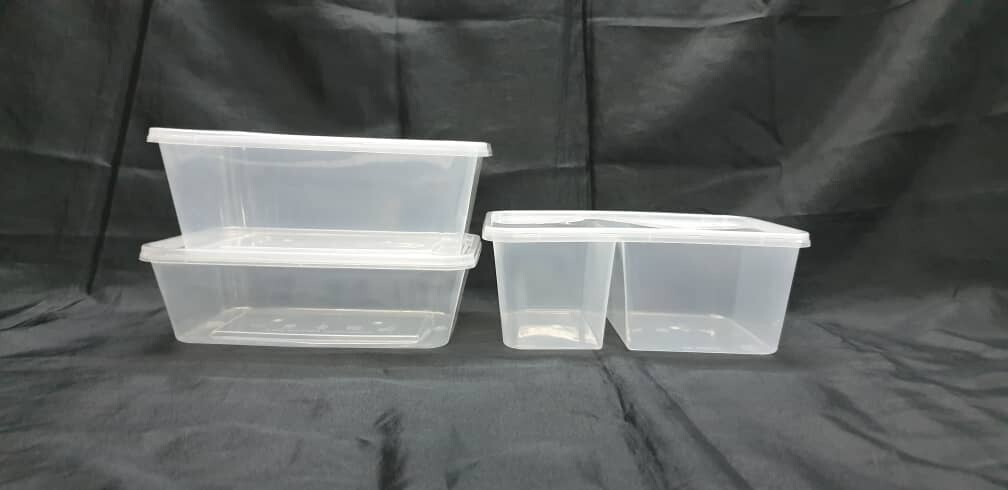 Microwave Rectangular Food Container , with compartment - Dapao ...