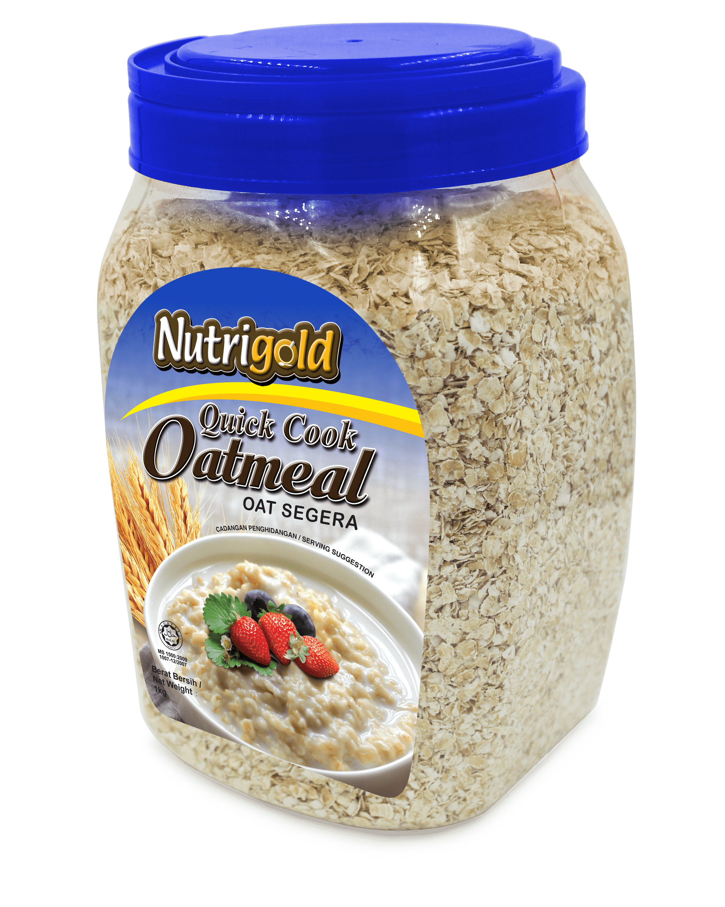 NUTRIGOLD Quick Cook Oatmeal (1kg / Jar) | Lazada