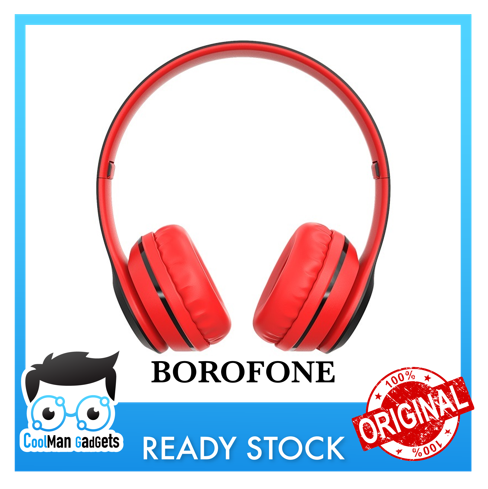 BOROFONE HEADPHONE BO4 Charming rhyme wireless V5.0 headphones with mic ...