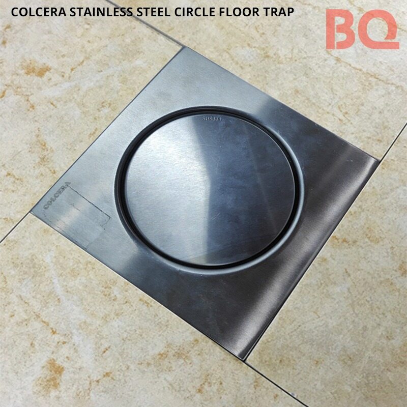 Colcera stainless steel floor trap (shower drain) | Lazada