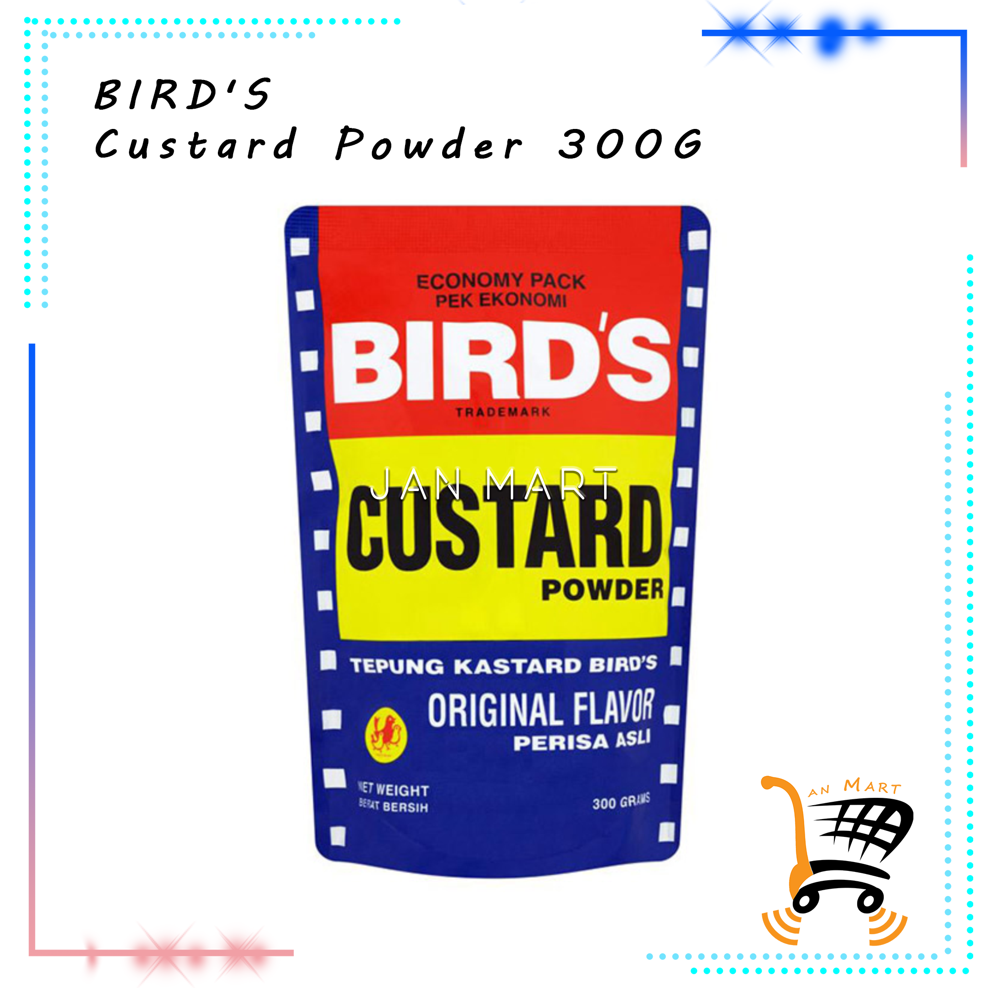 BIRD'S Custard Powder 300G | Lazada