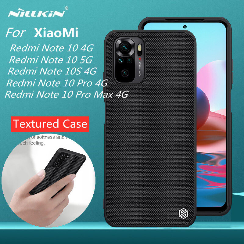 Nillkin เส้นใยไนลอนสำหรับ Xiaomi Redmi Note10หมายเหตุ10 4G 4G 5G Redmi Note10 Pro หมายเหตุ10 Pro ...