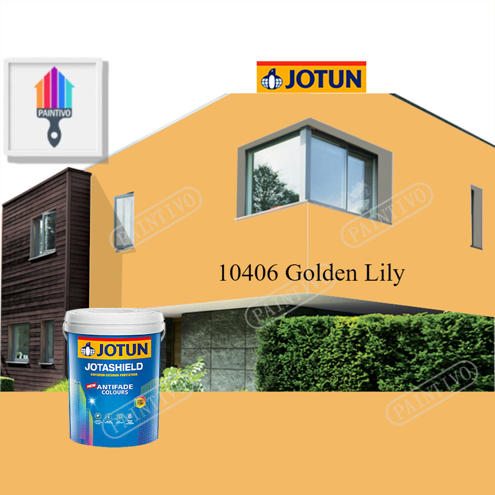 10406 Golden Lily 1L Jotun Jotashield Antifade Gold Colour Exterior ...