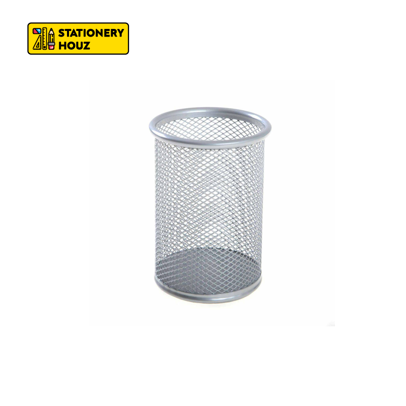 Stationery Houz Round Pen Holder / Mesh wire Stationery Holder ...