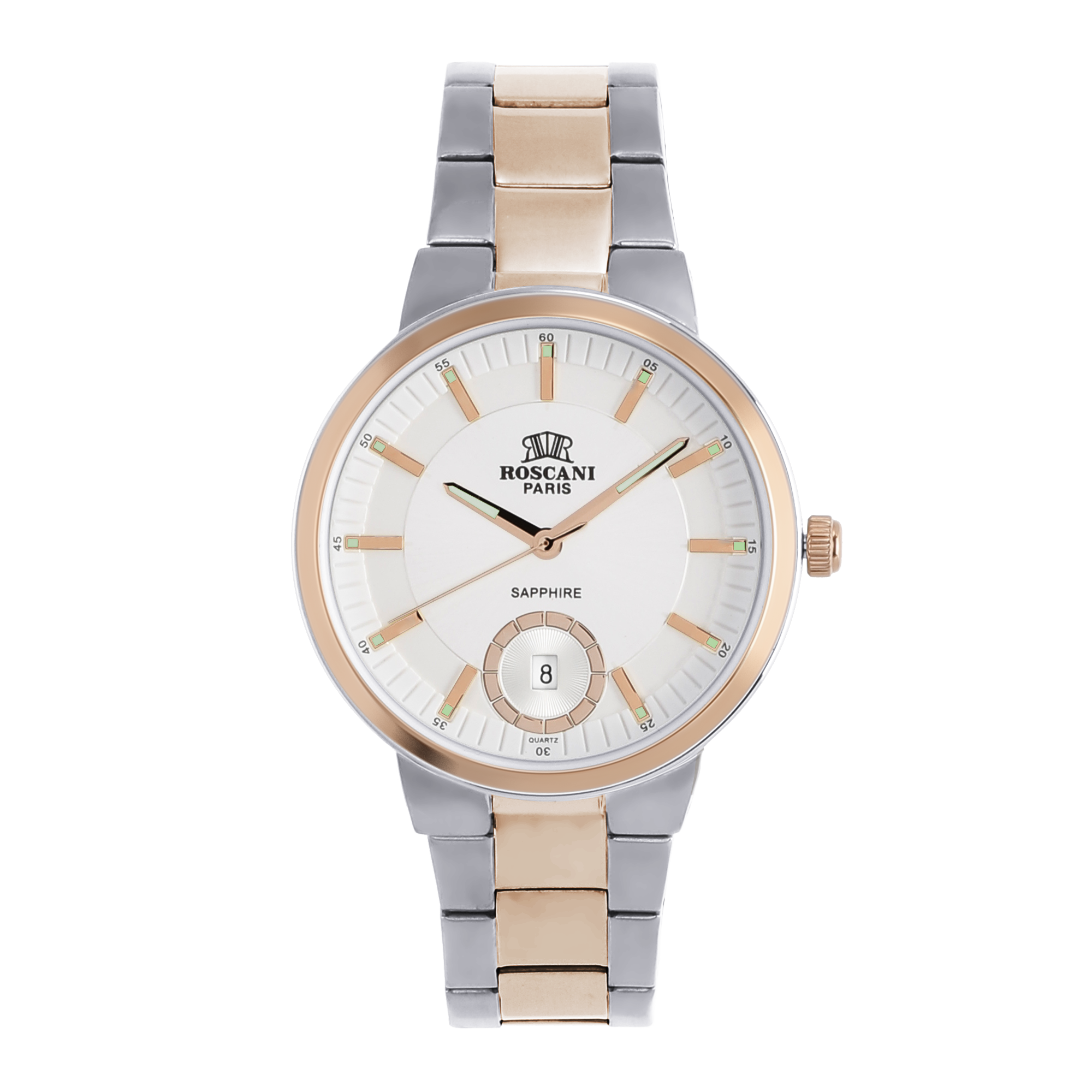 Roscani Ethan 423 Men Watch (Sunray Dial + Sapphire Crystal) with 1 ...