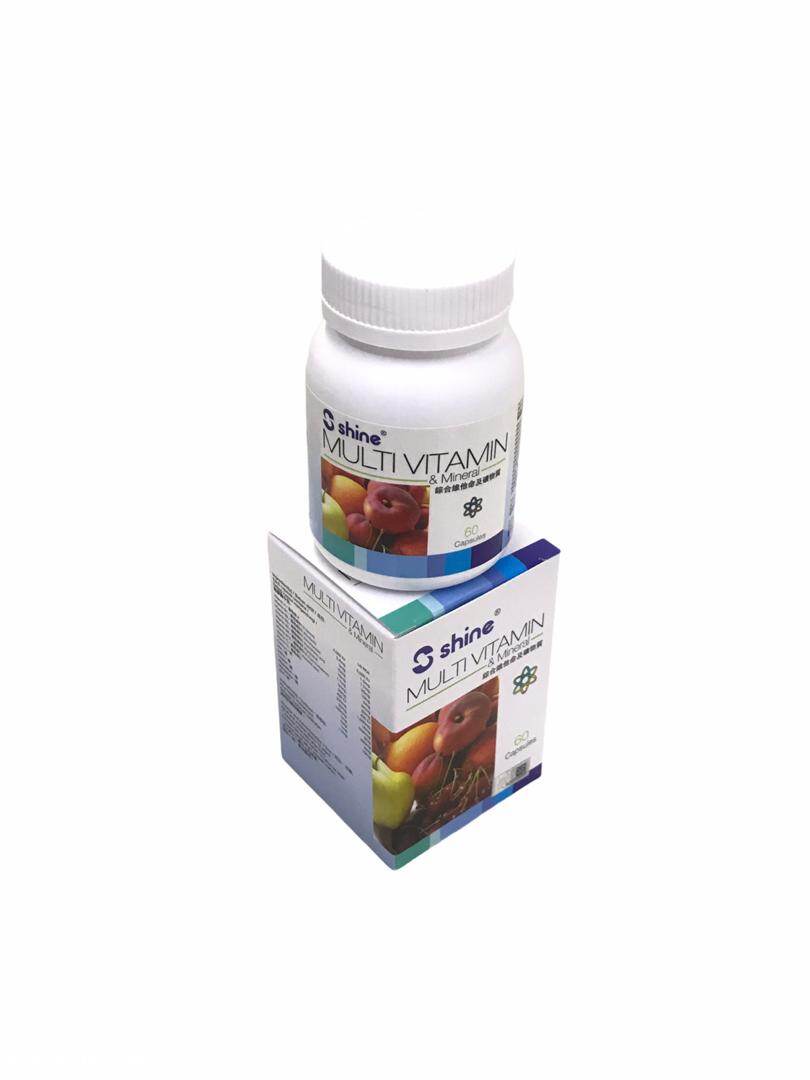 SHINE Multivitamin & Mineral 60's Capsule | Lazada