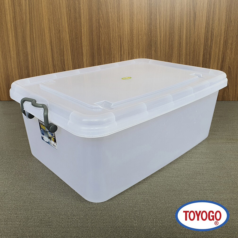 TOYOGO 9907 Storage Box with Lid (41L) | Lazada