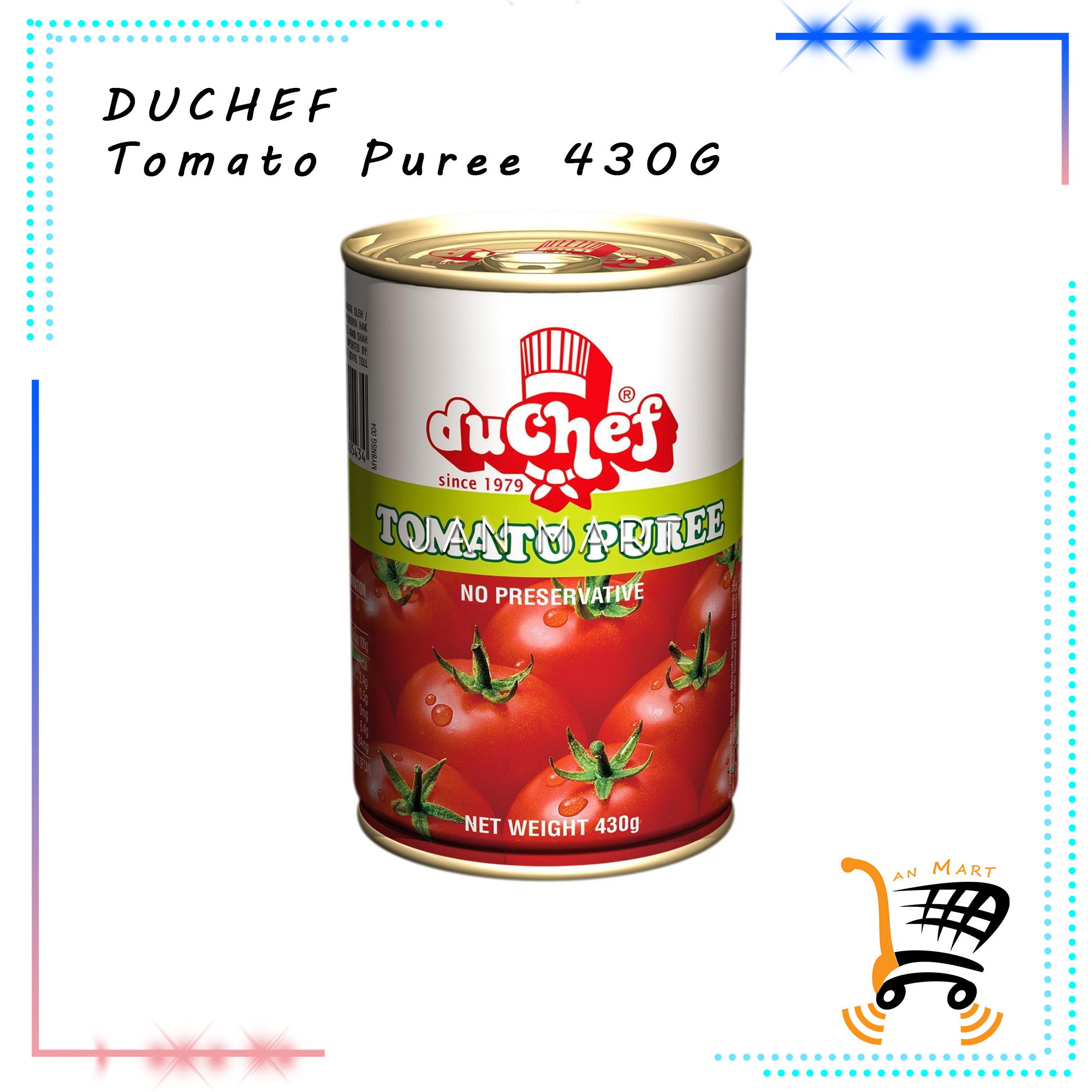 DUCHEF Tomato Puree 430G | Lazada