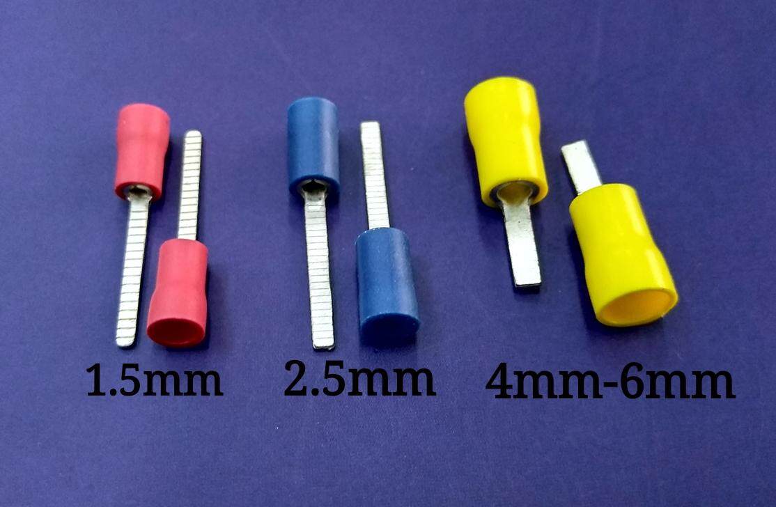 ELECTRICAL CABLE TERMINAL-INSULATED BLADE TERMINAL(FLAT PIN) | Lazada