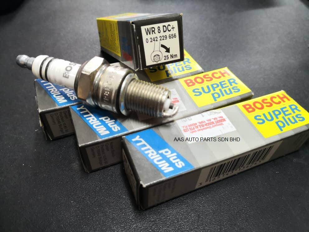 SPARK PLUG WR8DC+ WIRA 1.3 1.5 BOSCH 0242229656 1SET4PCS | Lazada