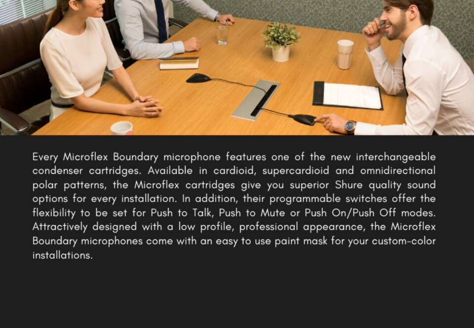 SHURE MX392 Microflexхи Boundary