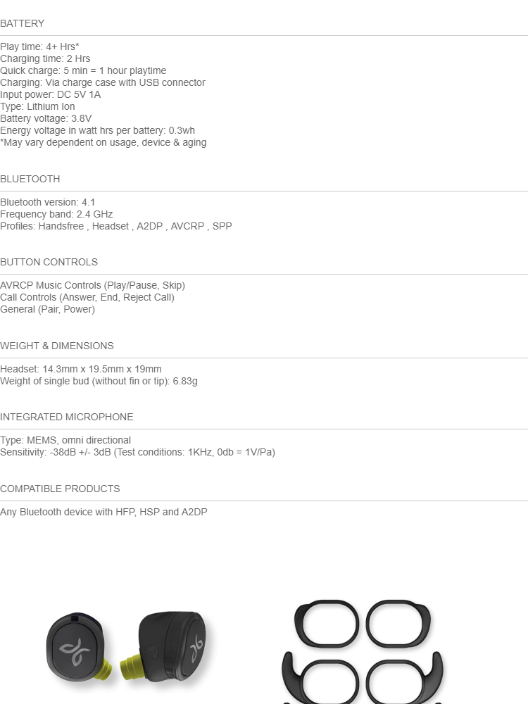 Jaybird RUN good XT True Wireless