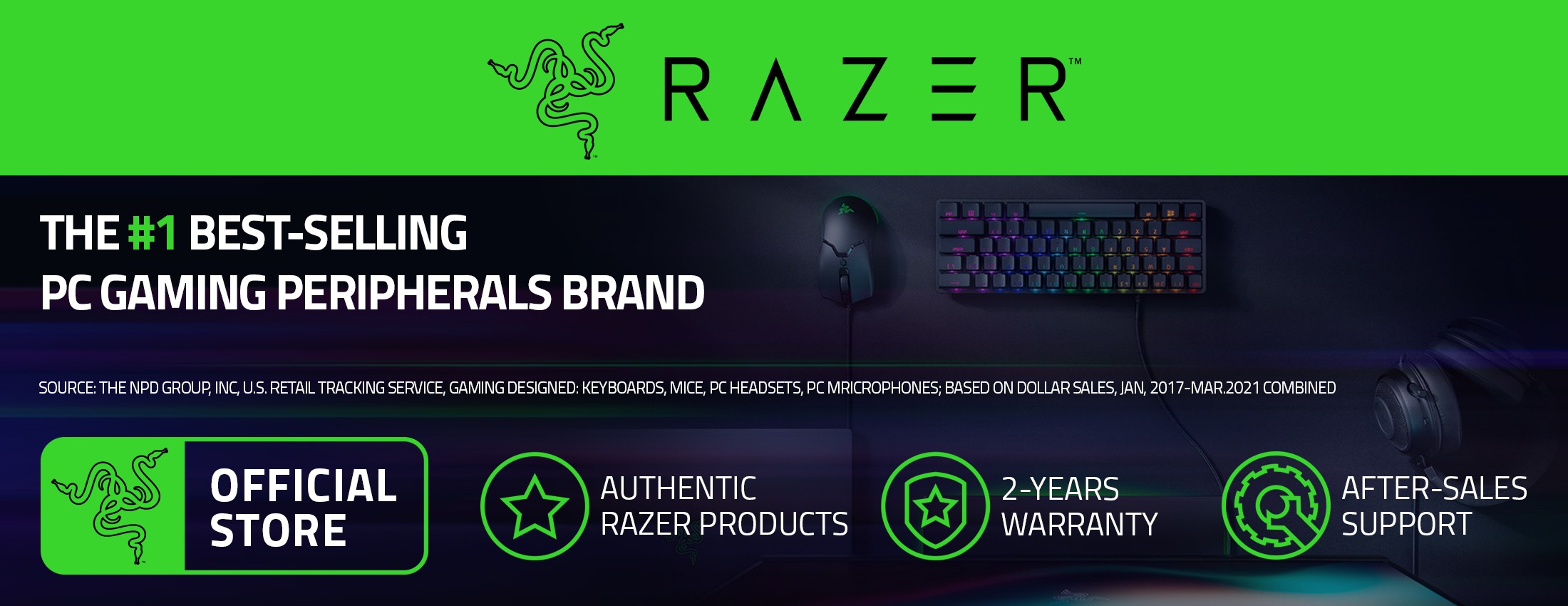 Razer Official Malaysia Malaysia Official Online Store | Shop Now on Lazada