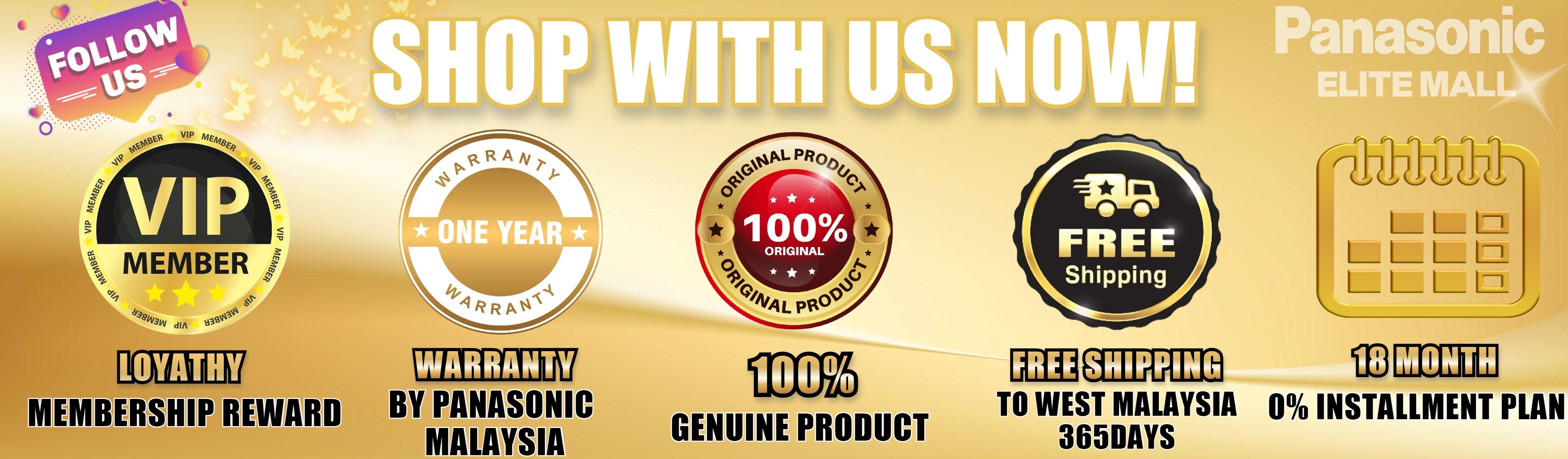 Panasonic e-Partner - Elite Mall Malaysia Official Online Store | Shop ...