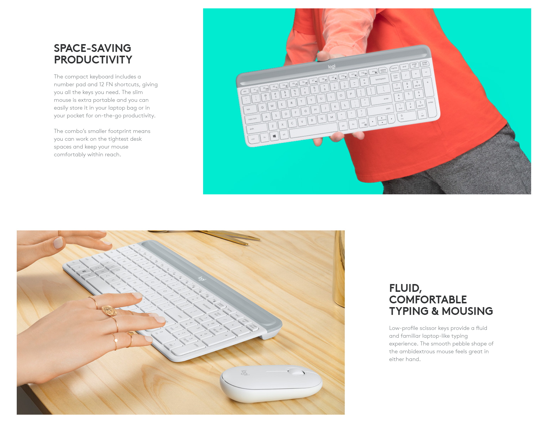 ph&co | PC Depot. LOGITECH MK470 WIRELESS KEYBOARD MOUSE COMBO WHITE