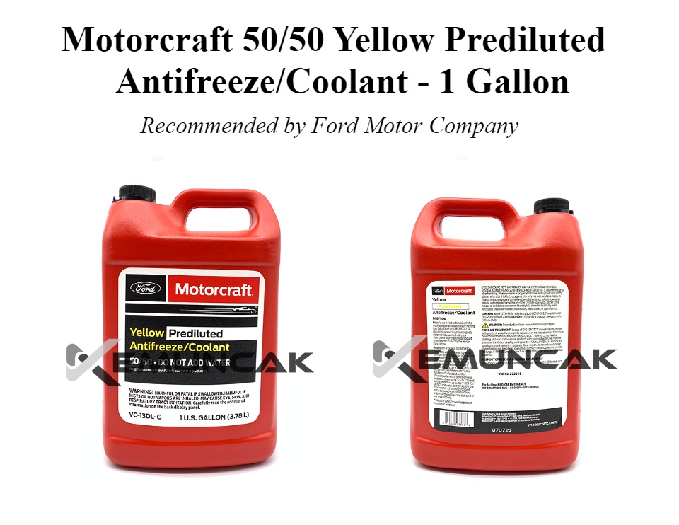 Motorcraft Orange Prediluted Antifreeze Coolant Vc 3dil B