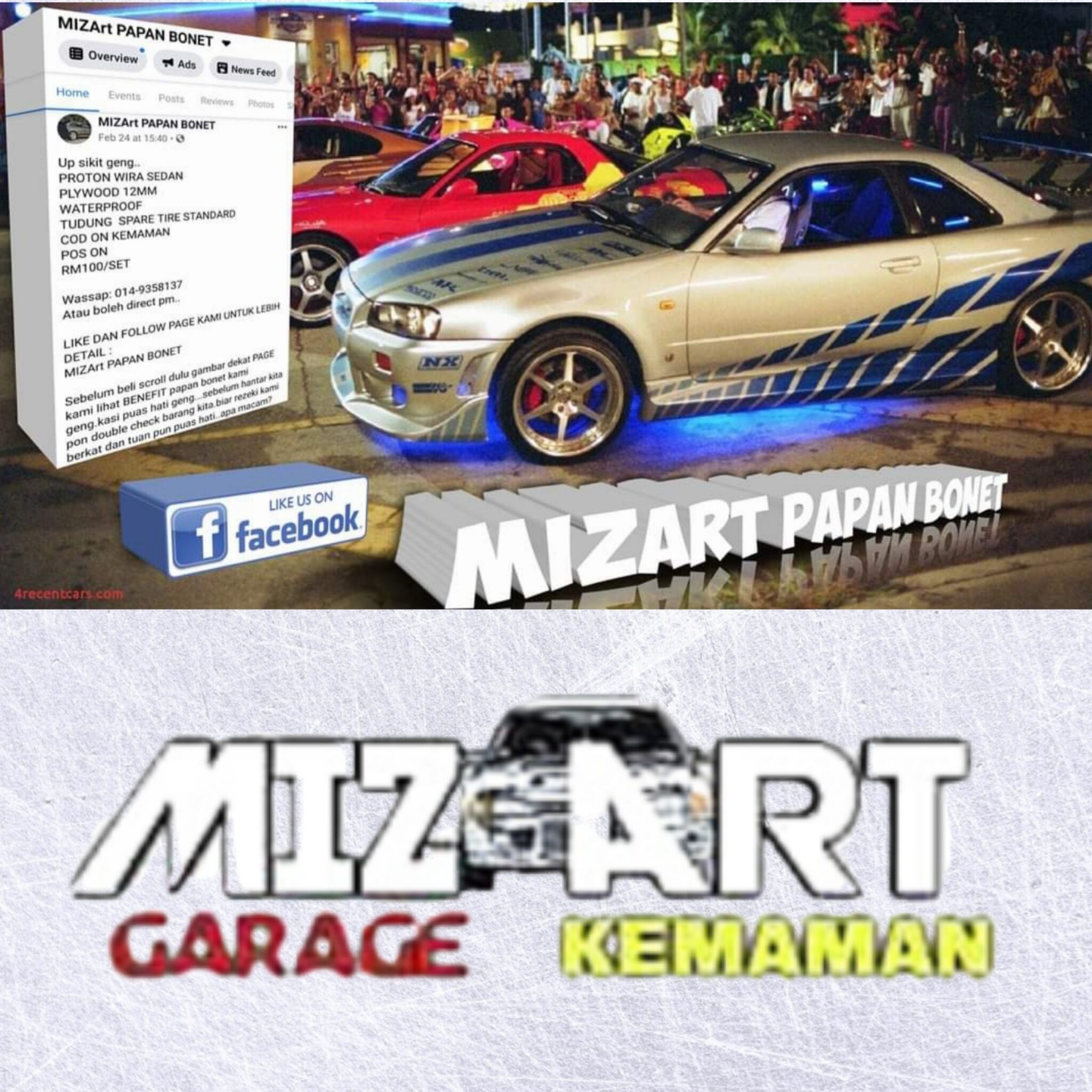 MizArt Papan Bonet Malaysia Official Online Store | Shop Now on Lazada