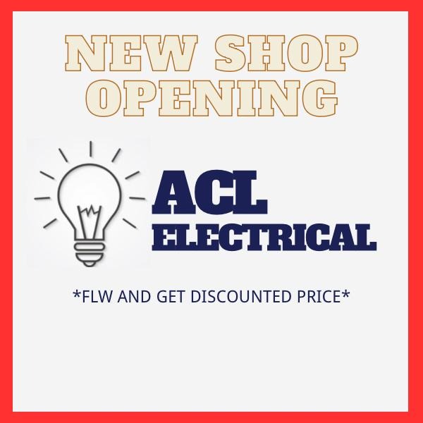 ACL ELECTRICAL SDN BHD Malaysia Official Online Store | Shop Now on Lazada