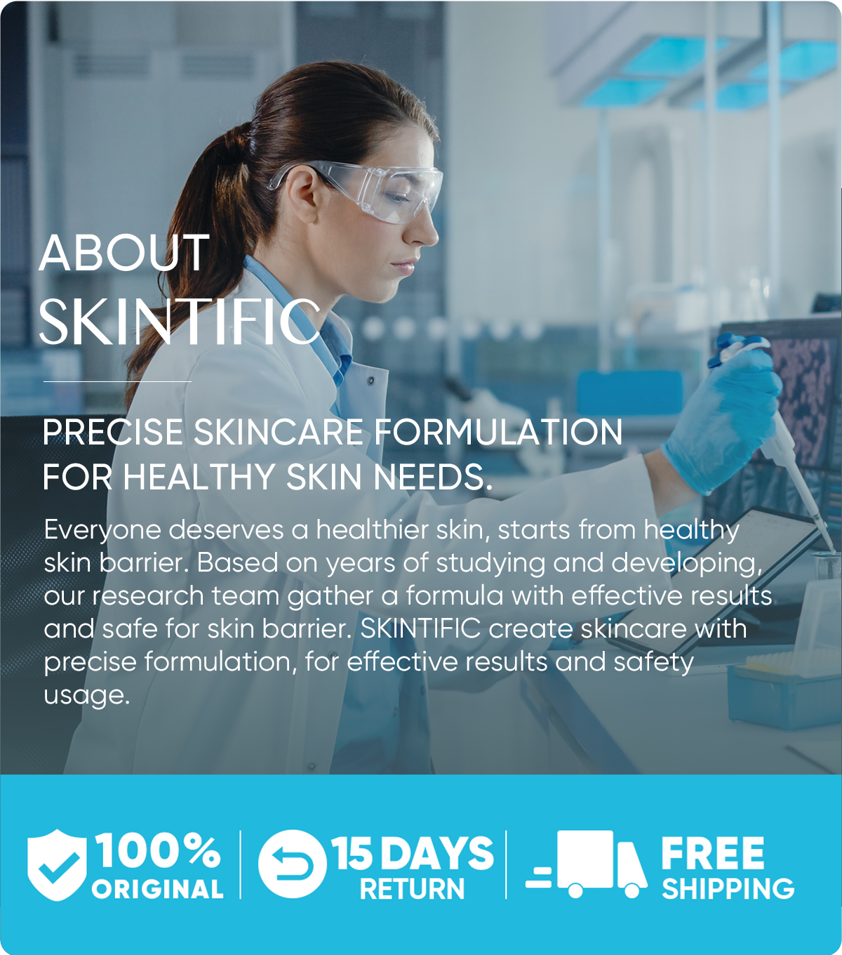 SKINTIFIC Malaysia Official Online Store | Shop Now on Lazada