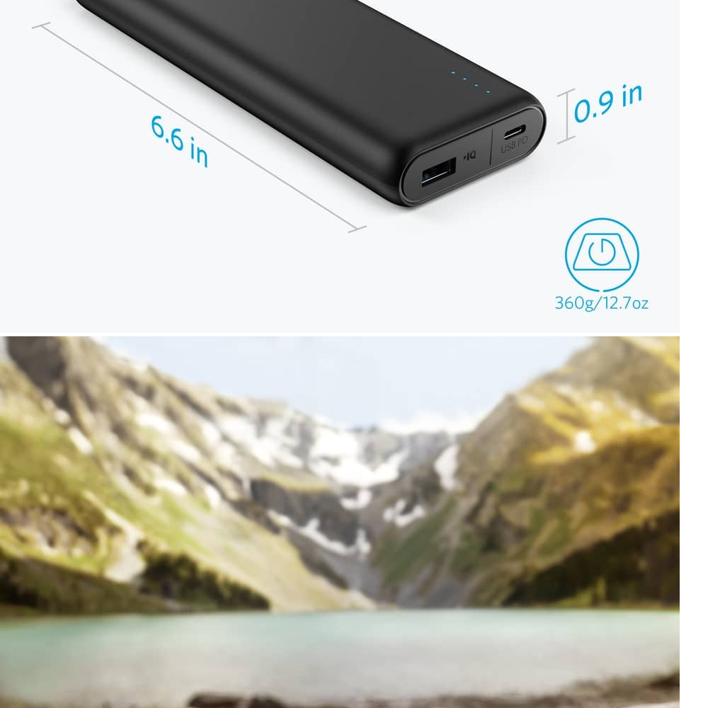 Anker A1275 PowerCore Speed 20100mAh Power Delivery Power Bank 24W ...